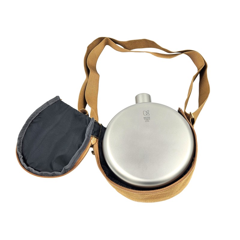 Keith Titanium Cowboy Cantene Feldflasche