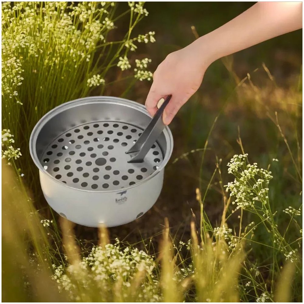 Keith Titanium Portable Grill Walkonthewildside