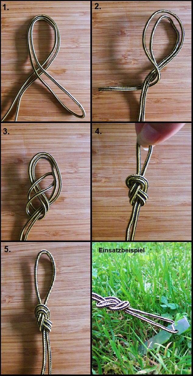 Kleine Knotenkunde: Die 3 wichtigsten Knoten